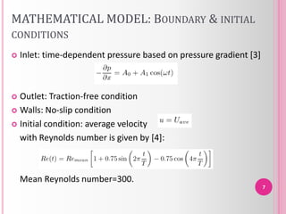 Computational simulation of blood flow in stenosed Arterial Bifurcation ...