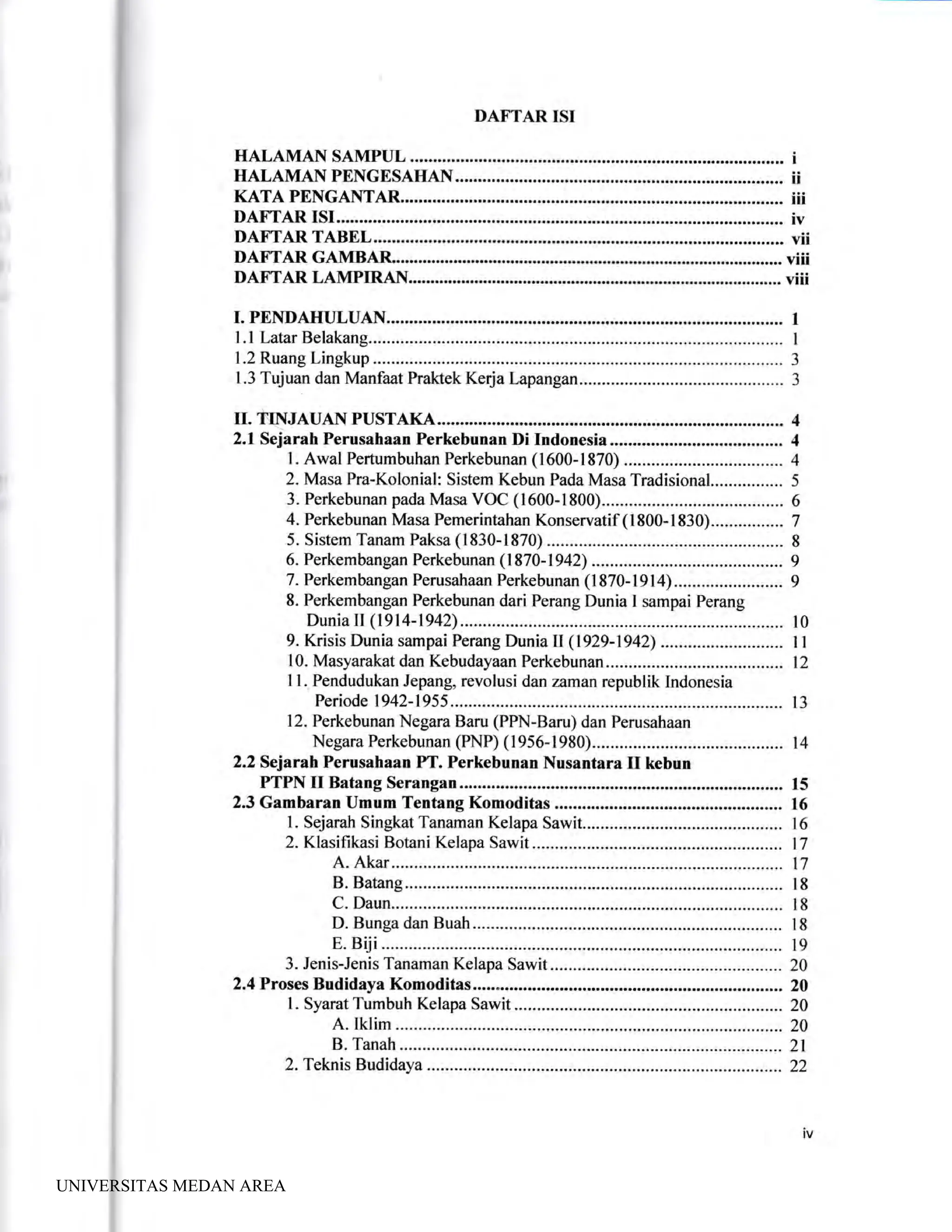 Ahmad Rivai Nasution, dkk - Praktek Kerja Lapangan di PT. Perkebuanan Nusantara II Kebun Batang ...