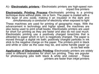 Printers | PPT