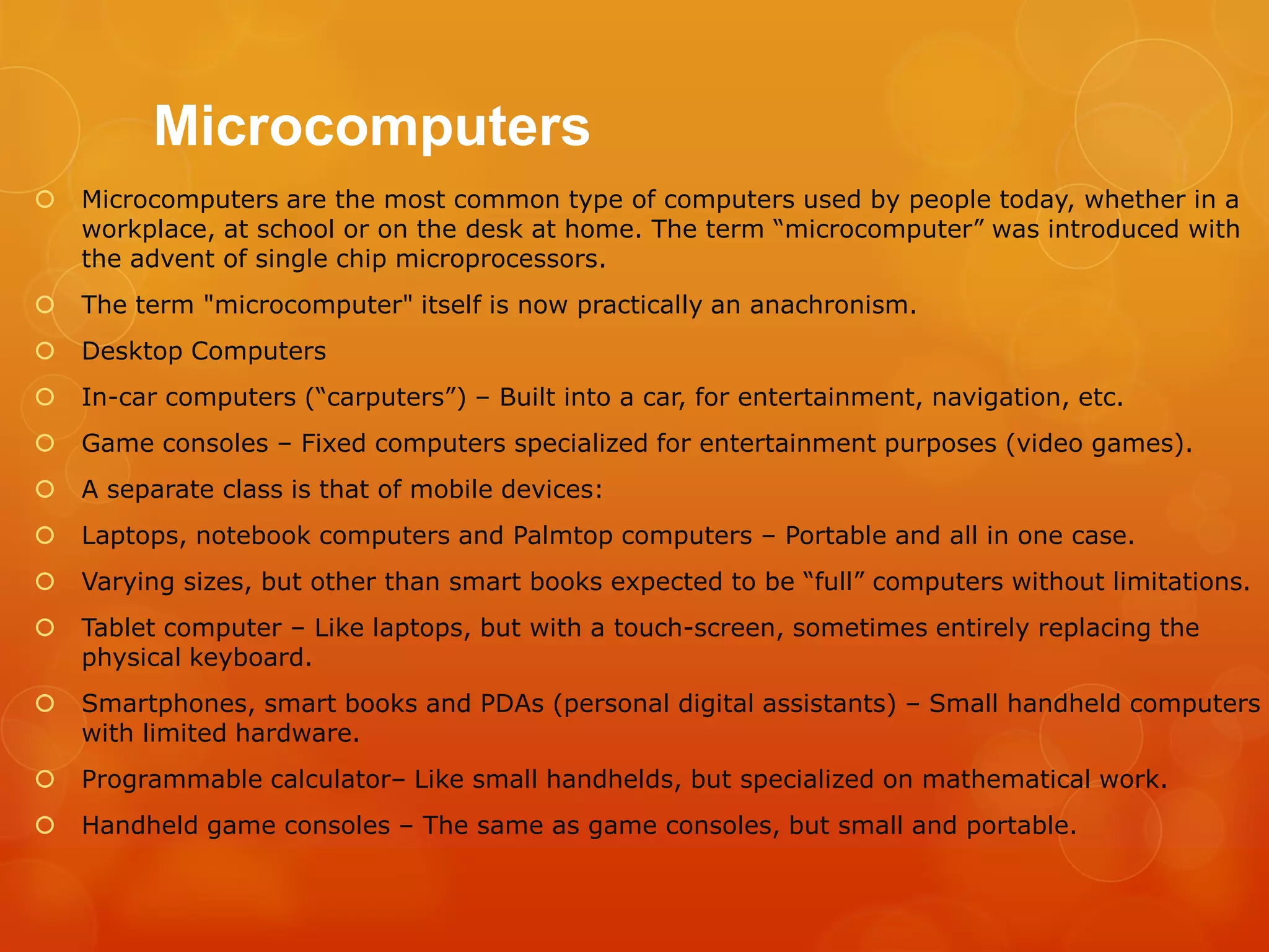 Ahmad sameer types of computer | PPTX | Computing | Technology & Computing