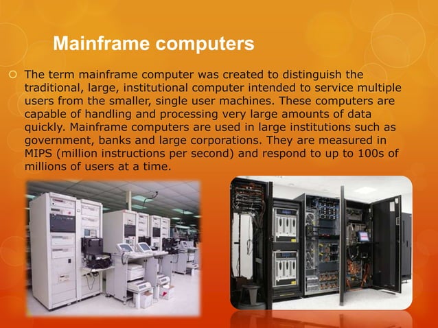 Ahmad sameer types of computer | PPT