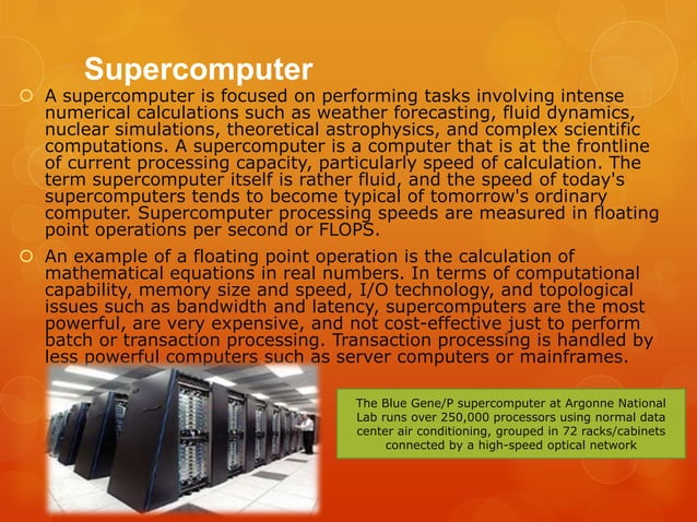 Ahmad sameer types of computer | PPT