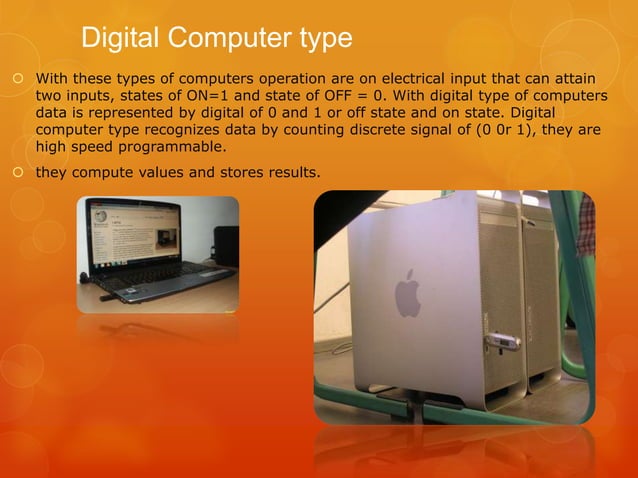 Ahmad sameer types of computer | PPT