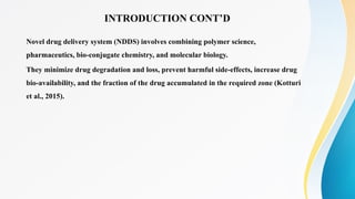 Novel Drug Delivery System and it's importances | PPT