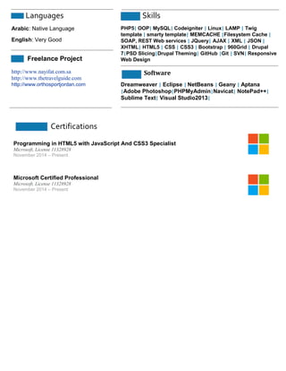 Ahmad sharaira cv new | PDF