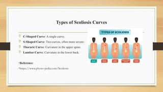 Scoliosis Diagnosis and it's Physiotherapy Management | PPTX