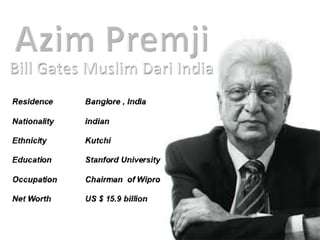 Profile of Azim Premji | PPTX