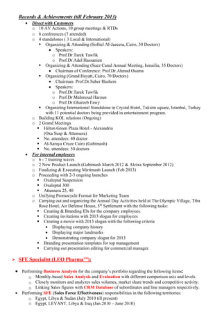 Ahmad tharwat updated mbd cv | PDF | Brain and Nervous System Disorders ...