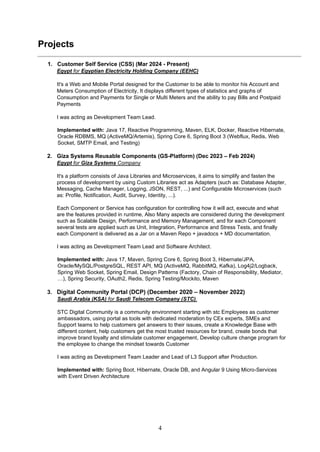 Ahmed Motair CV April 2024 (Senior SW Developer) | PDF