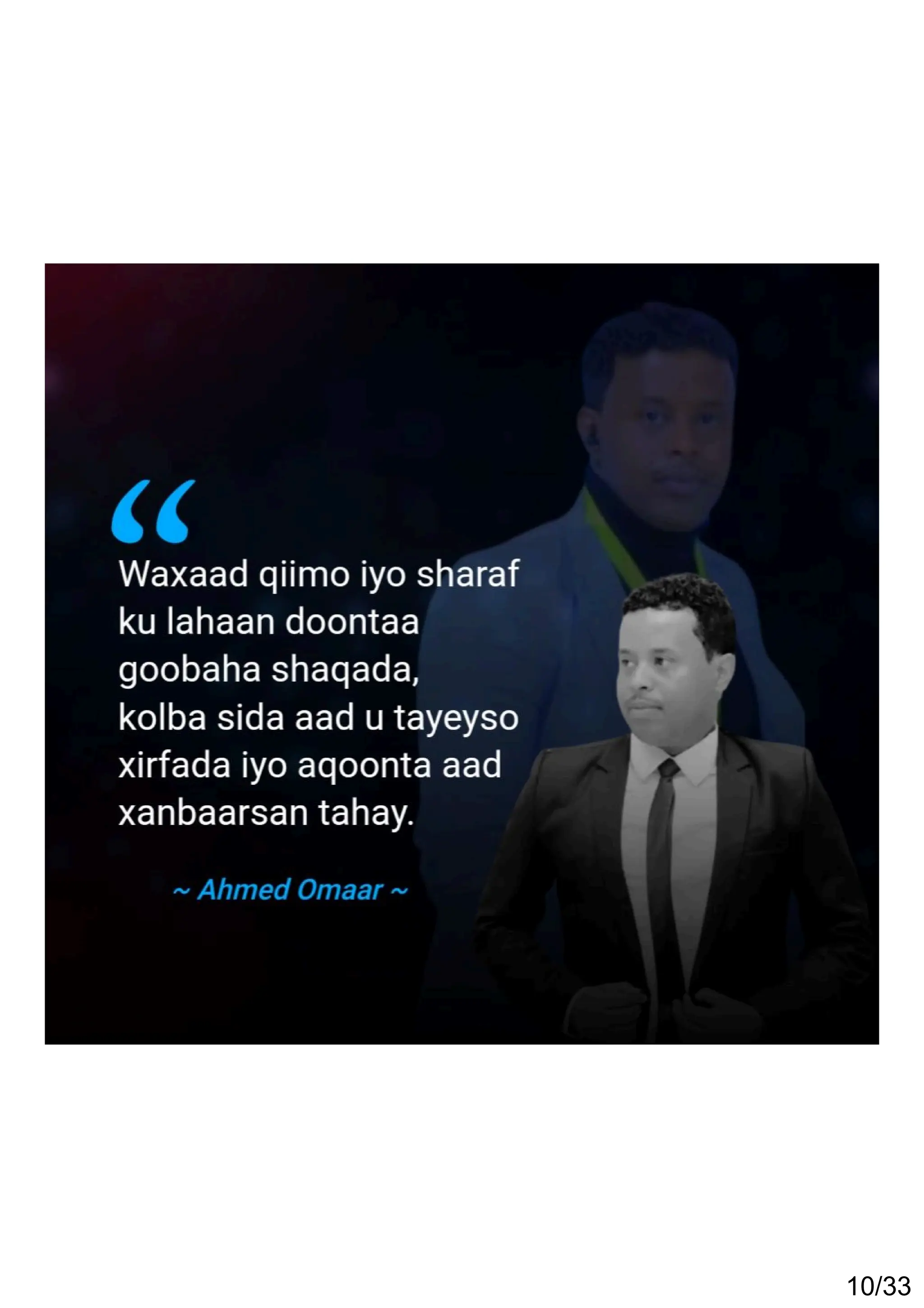 Ahmed-Omaar-somali-quotes-xikmado-dhiirigalin-list-of-Axmed-omaar ...