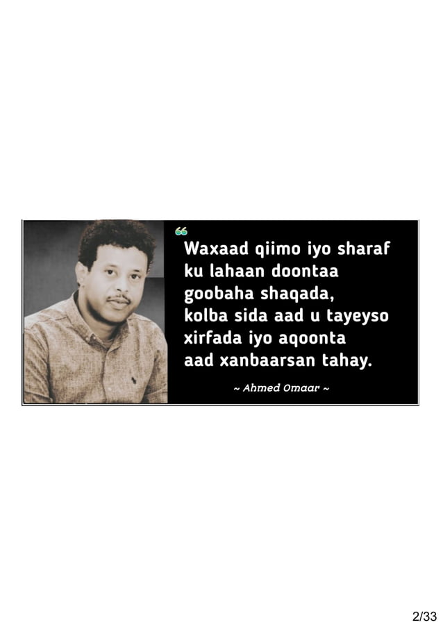 Ahmed-Omaar-somali-quotes-xikmado-dhiirigalin-list-of-Axmed-omaar ...