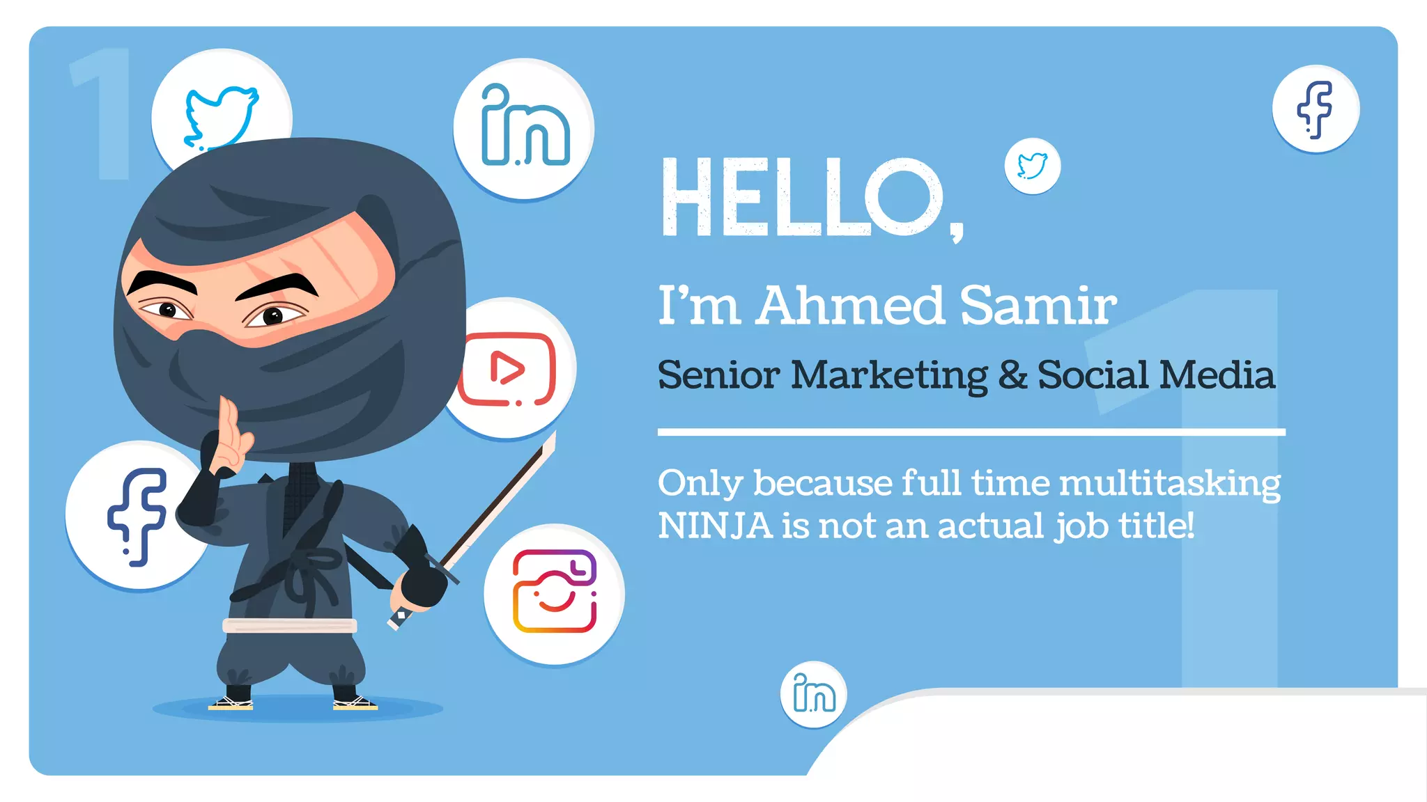 Ahmed Samir's updated portfolio 2019 | PPT