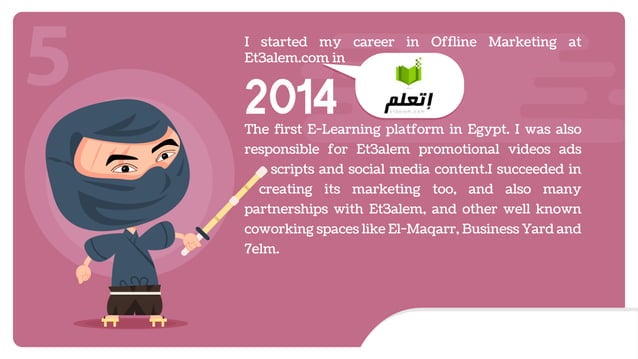 Ahmed Samir's updated portfolio 2019 | PPT