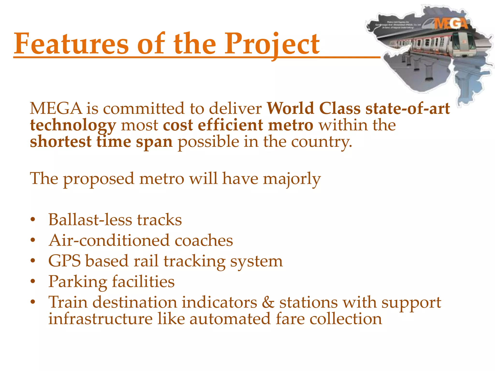 Ahmedabad metro rail project (amrc) deepen | PPTX