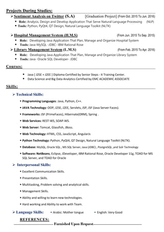 Ahmed Abu_Eldahab Java Developer CV | PDF