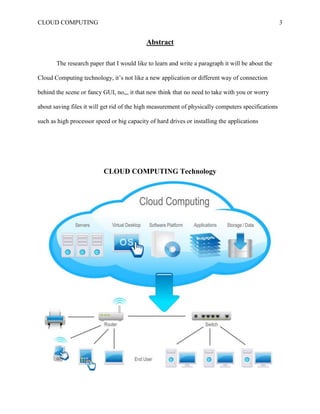 Cloud Computing Technology | PDF | Cloud Computing | Internet