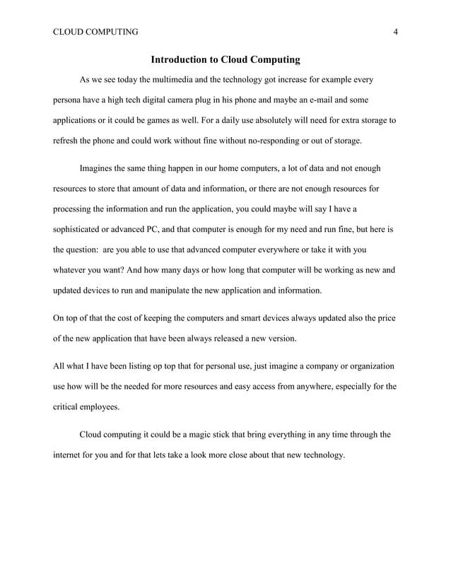 Cloud Computing Technology | PDF