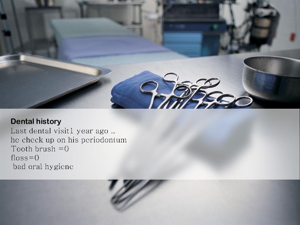 dental case presentation