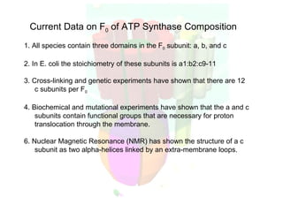 ATP-Synthase Presentation | PPT