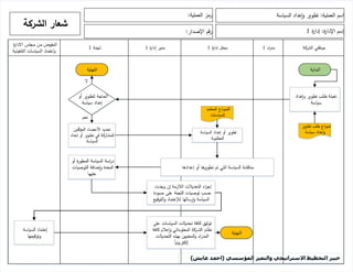 Strategy map and Process map examples (English and Arabic) | PDF