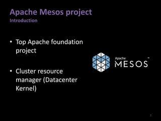 Cloud infrastructure on Apache Mesos | PPT