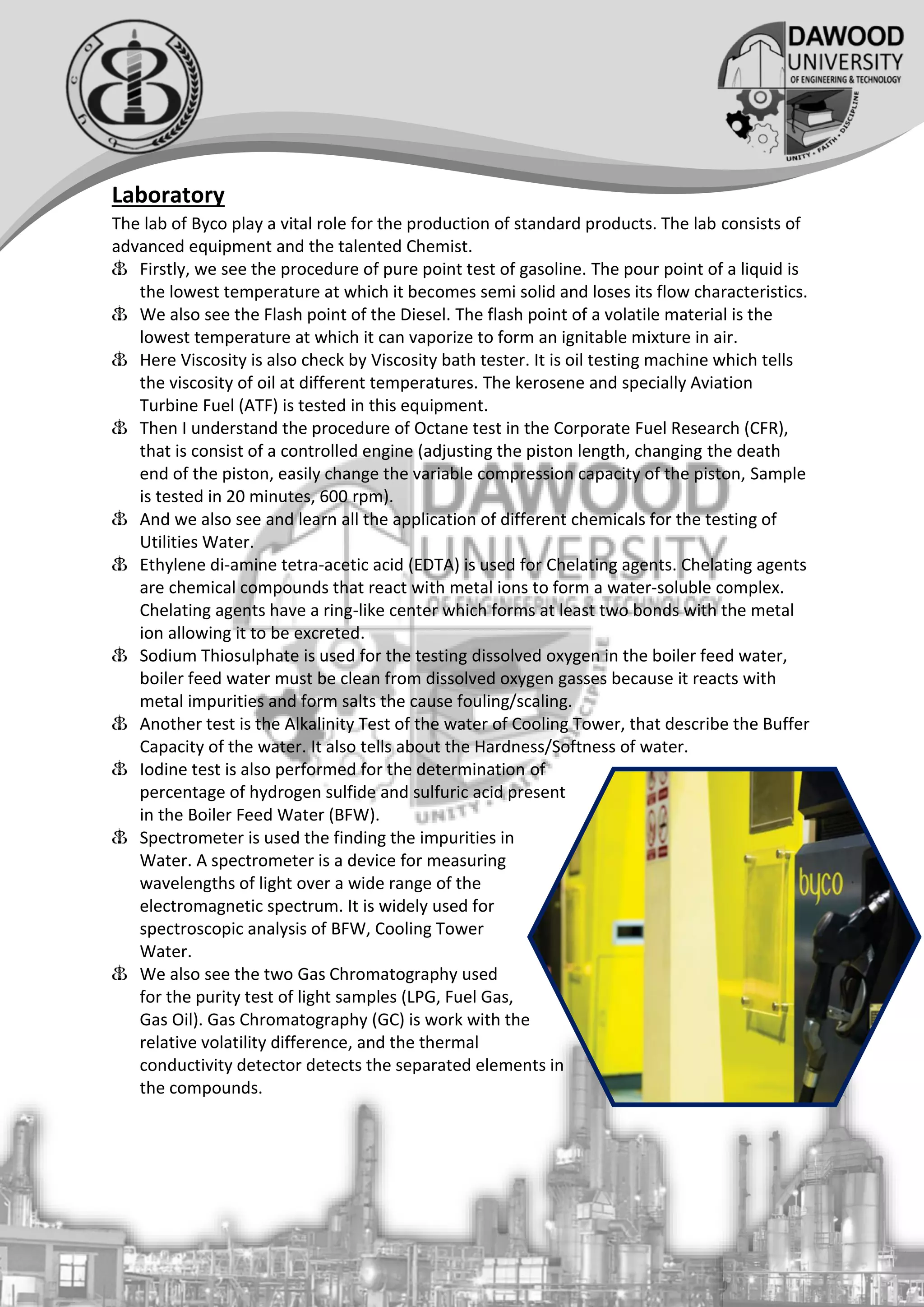 Report of Byco Petroleum | PDF