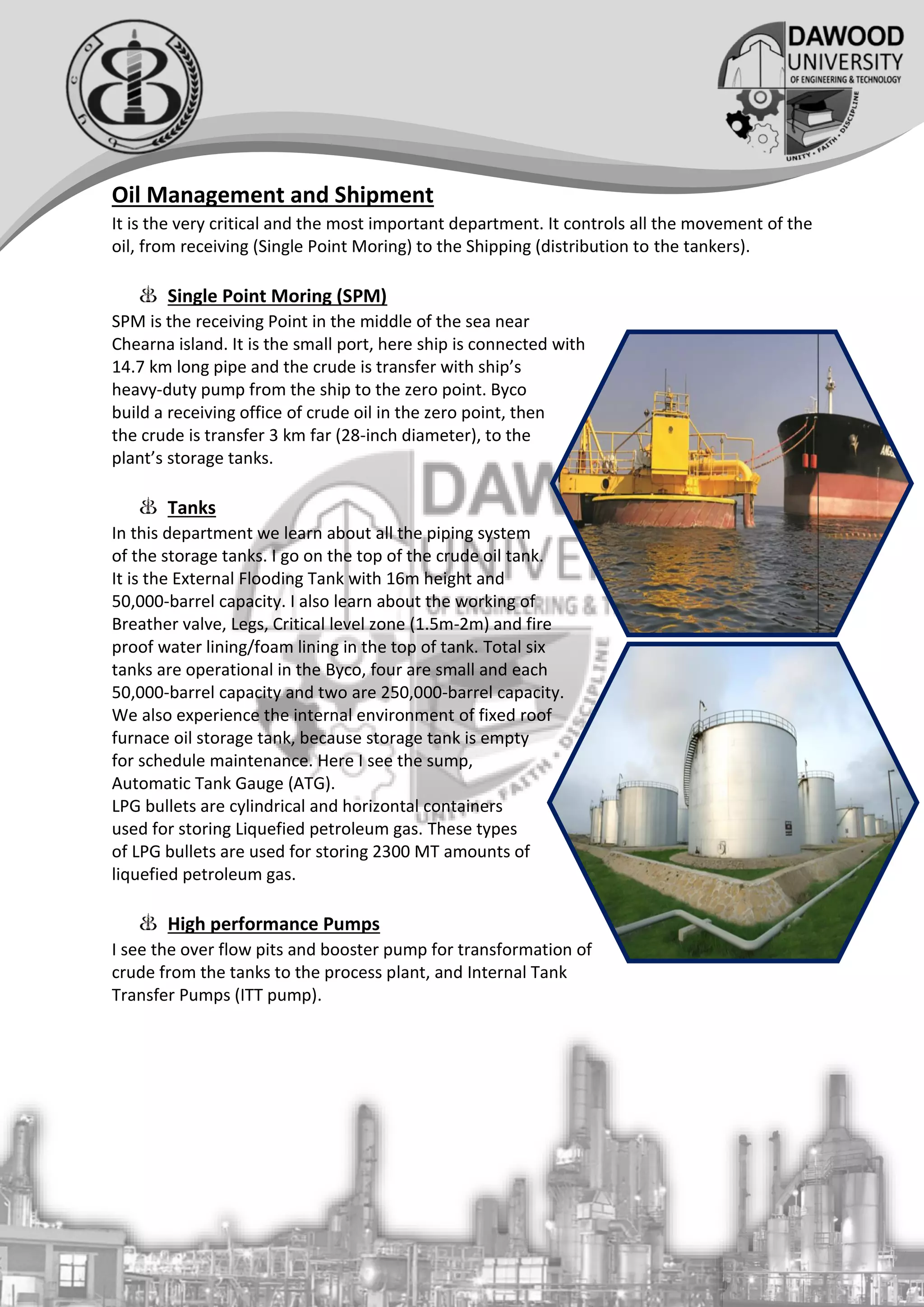 Report of Byco Petroleum | PDF
