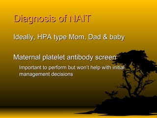 Ahmed elmelhat neonatal thrombocytopenia | PPT