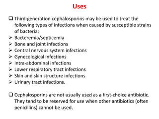 Third generation cephalosporins | PDF