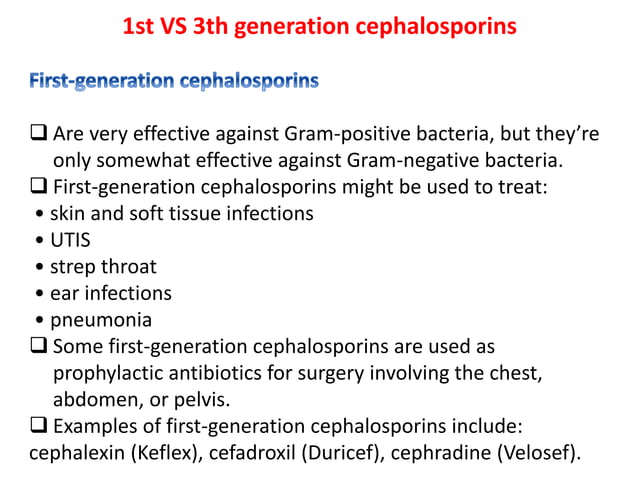 Third generation cephalosporins | PDF
