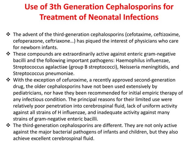 Third generation cephalosporins | PDF