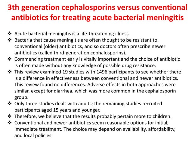 Third generation cephalosporins | PDF