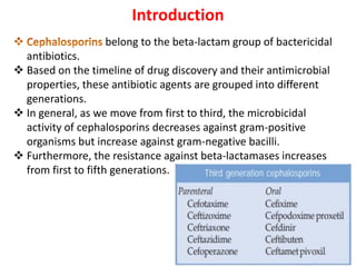 Third generation cephalosporins | PPT | Free Download
