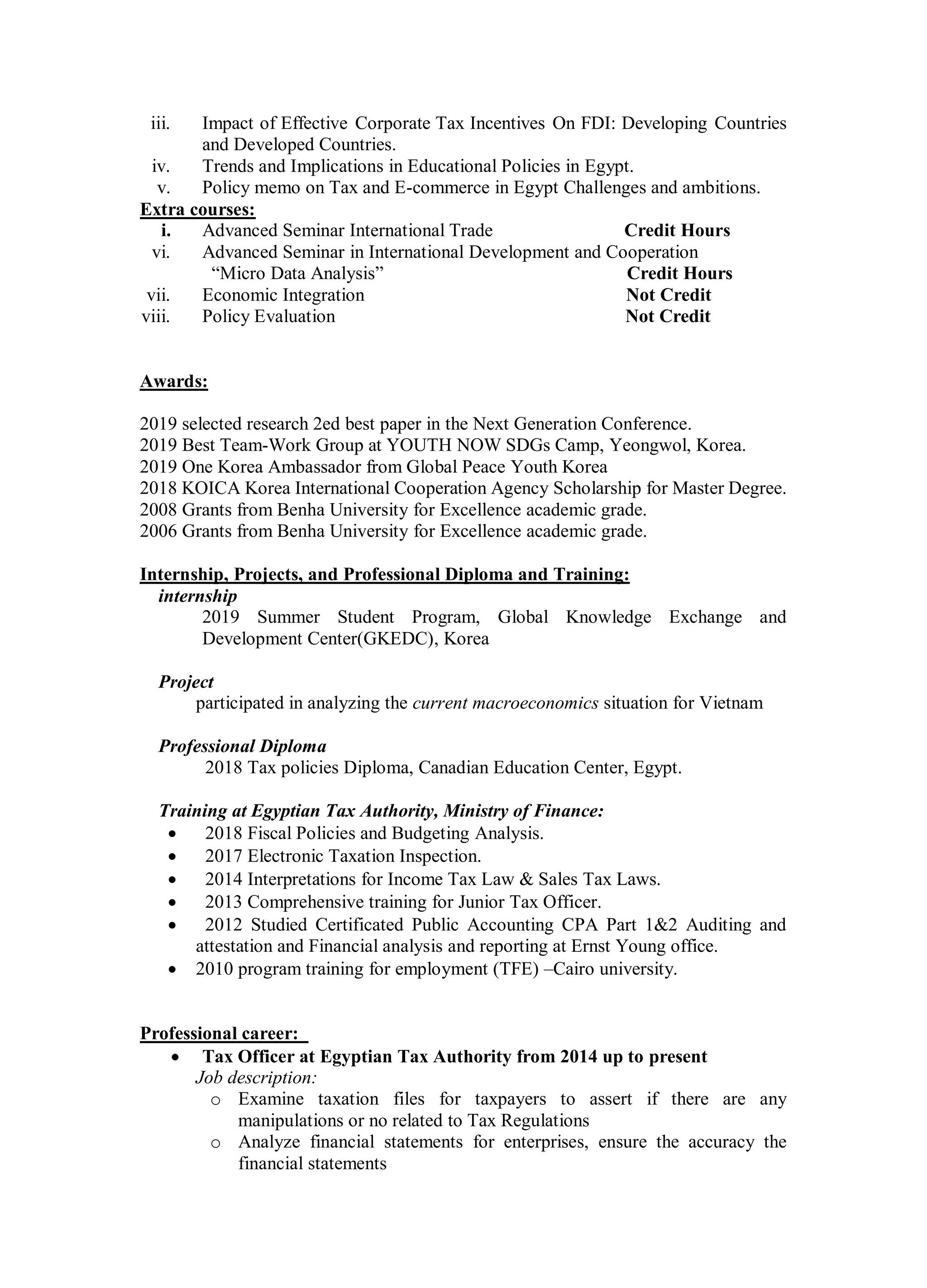 Ahmed Essam Nashaat cv last 11 2019 | PDF