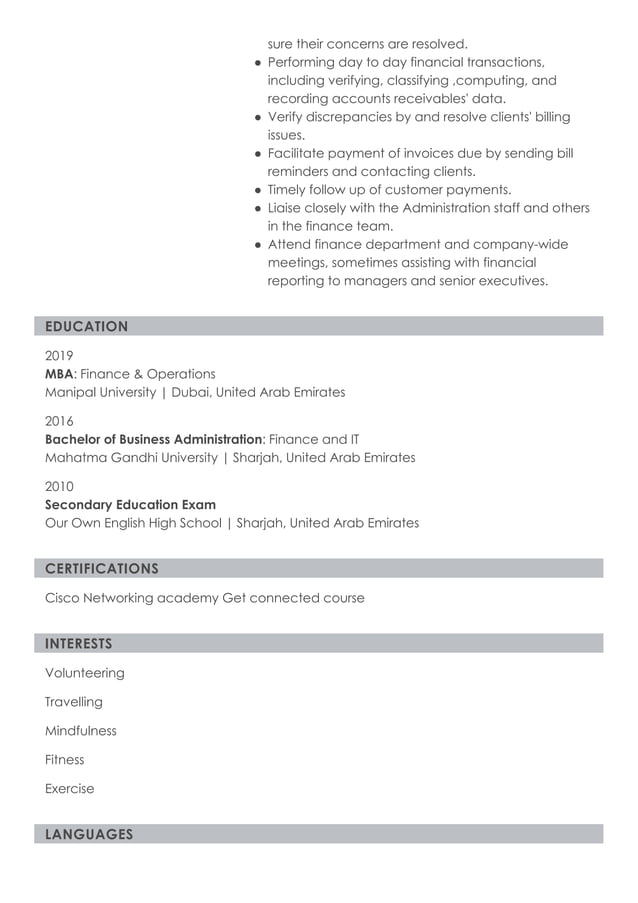 Ahmed harazeen CV- 2019 | PDF