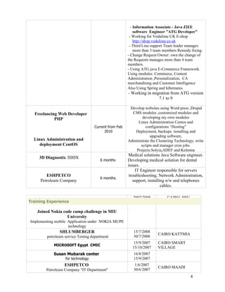 Ahmed Heidar Résumé | DOC
