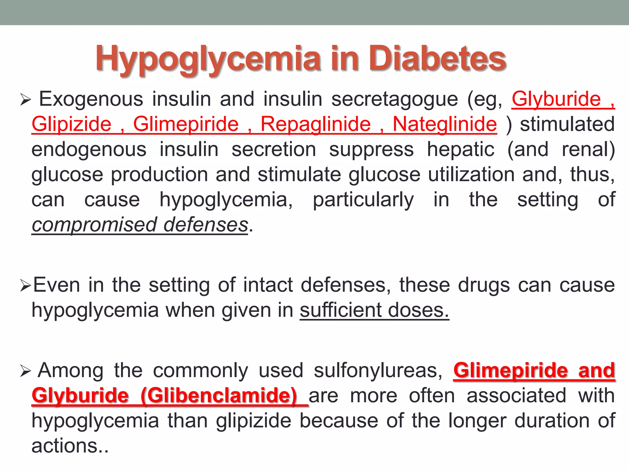 hypoglycemia | PPTX