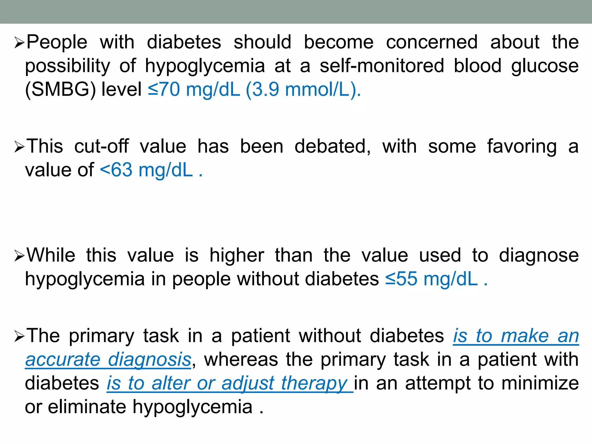 hypoglycemia | PPTX
