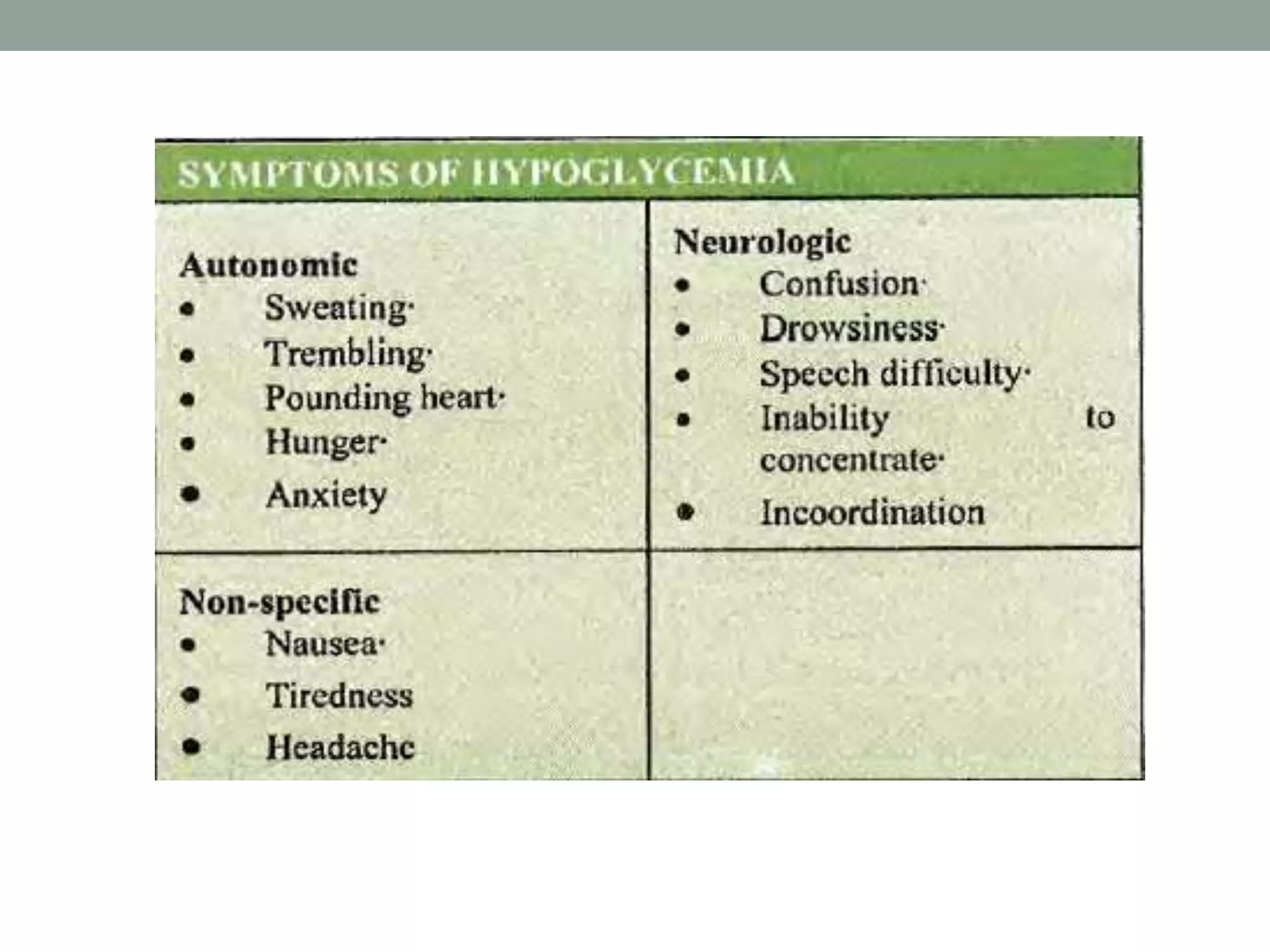 hypoglycemia | PPTX