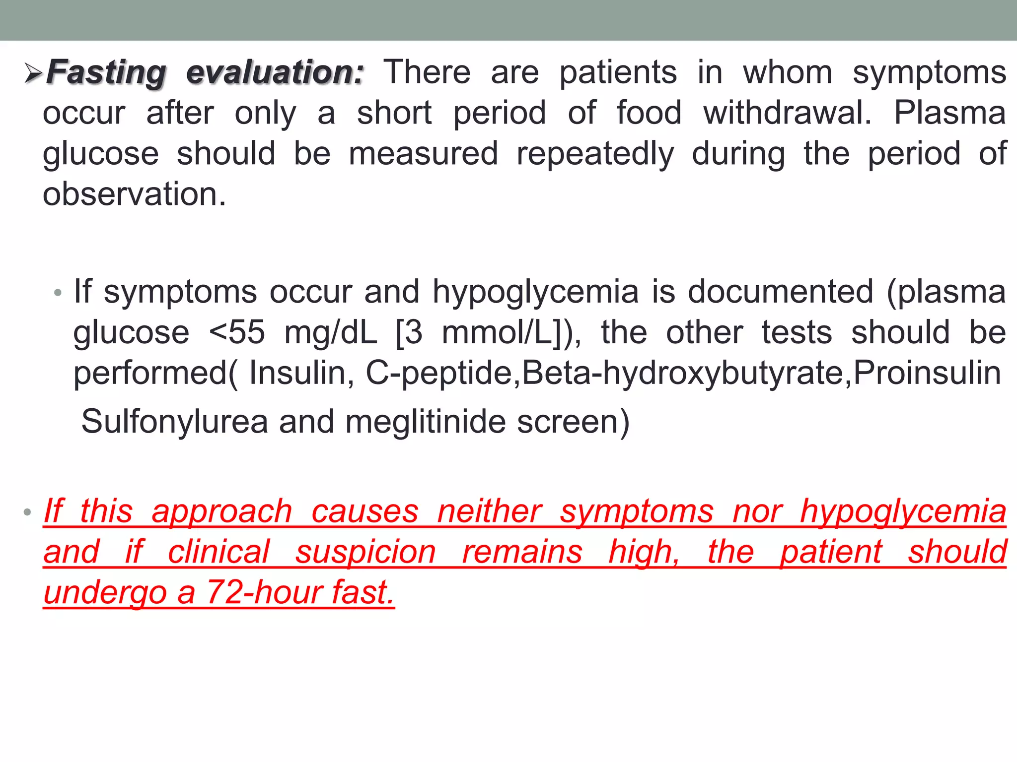 hypoglycemia | PPTX
