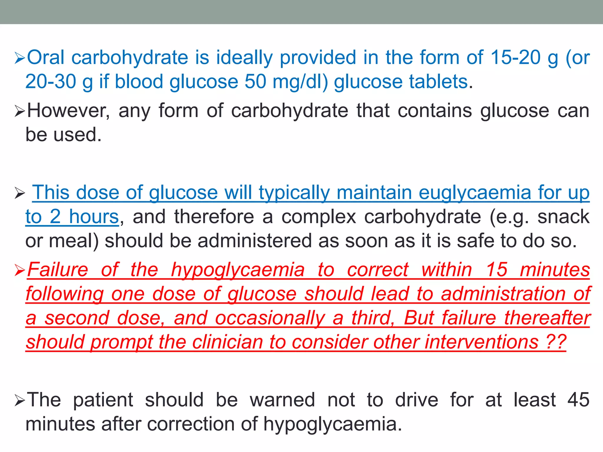 hypoglycemia | PPTX