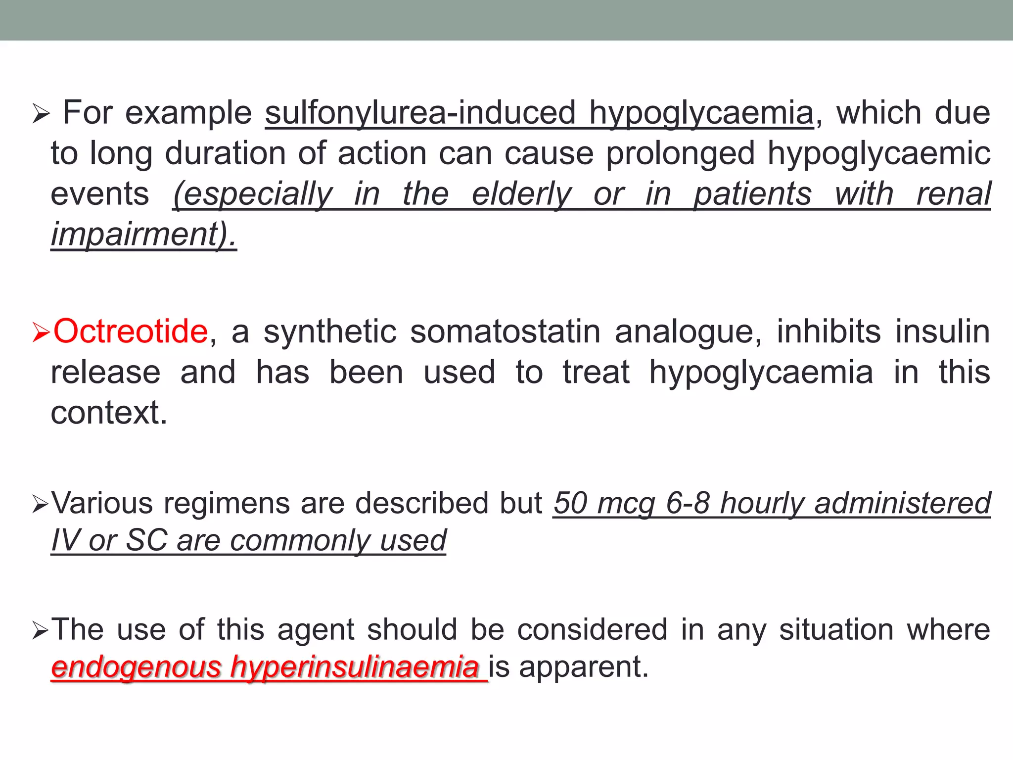 hypoglycemia | PPTX