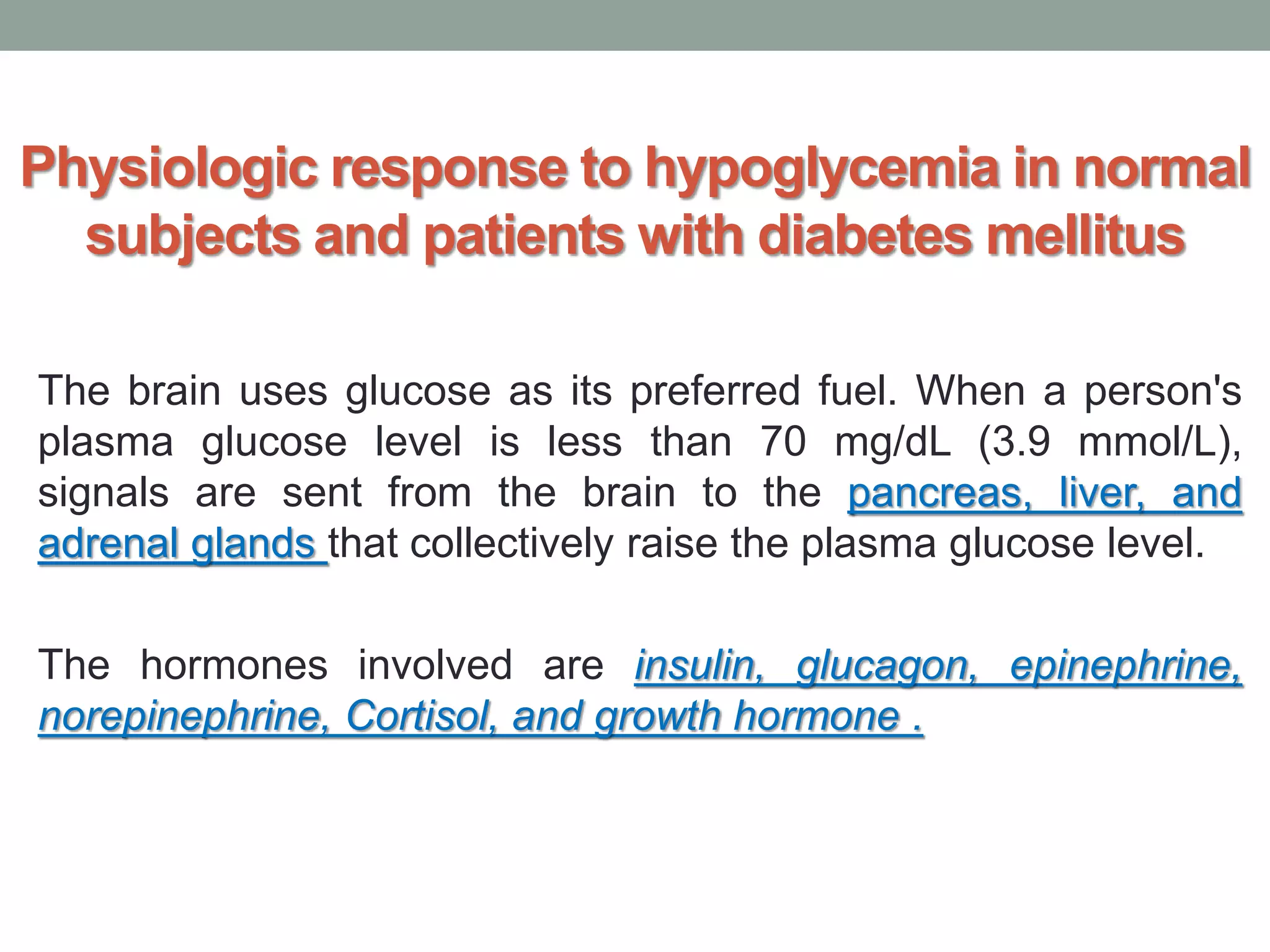 hypoglycemia | PPTX
