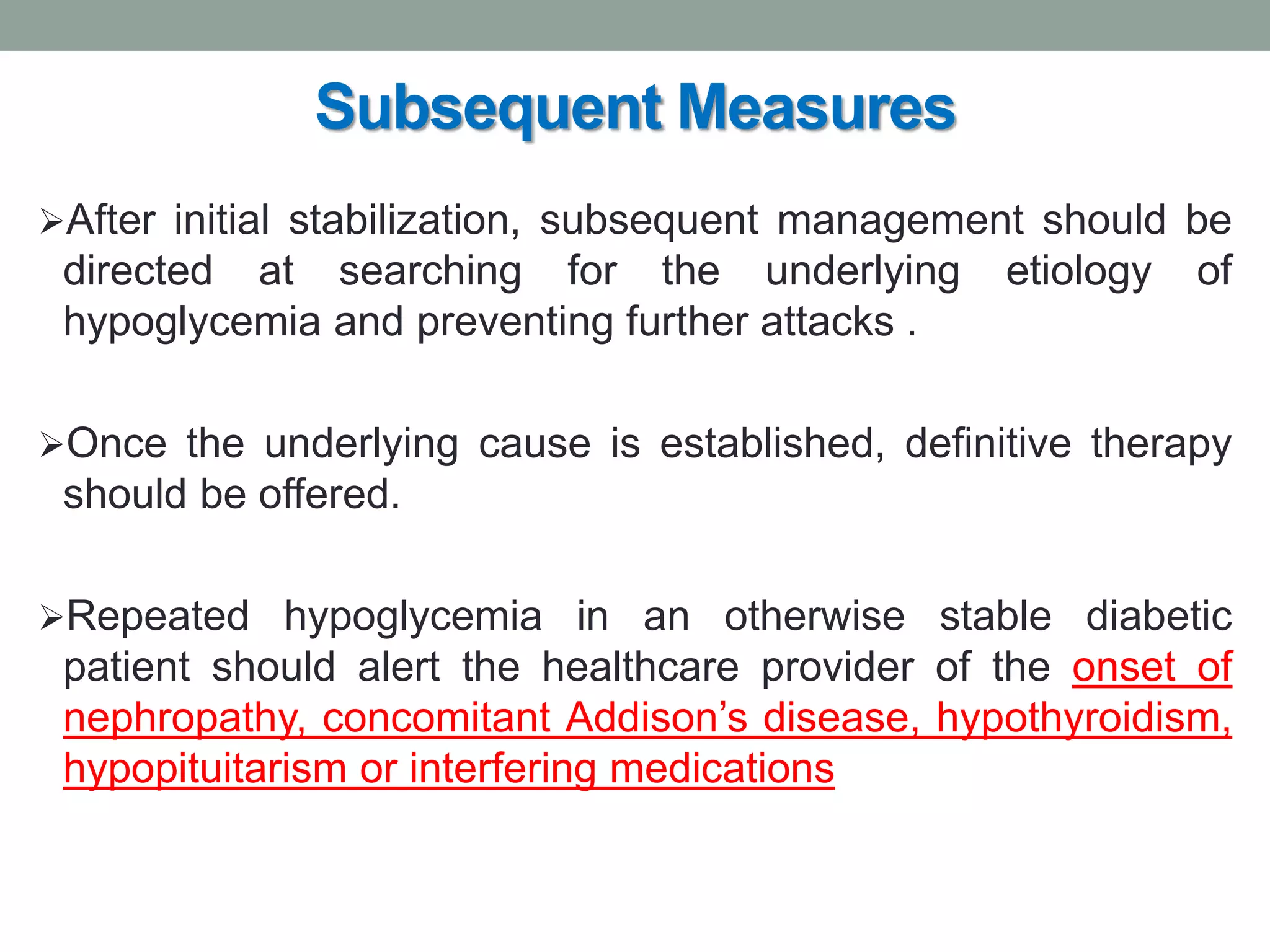 hypoglycemia | PPTX