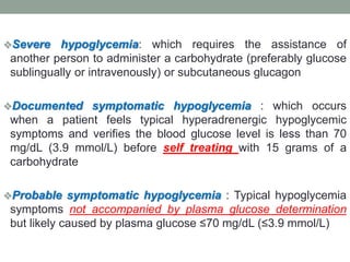 hypoglycemia | PPTX