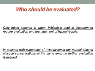 hypoglycemia | PPTX