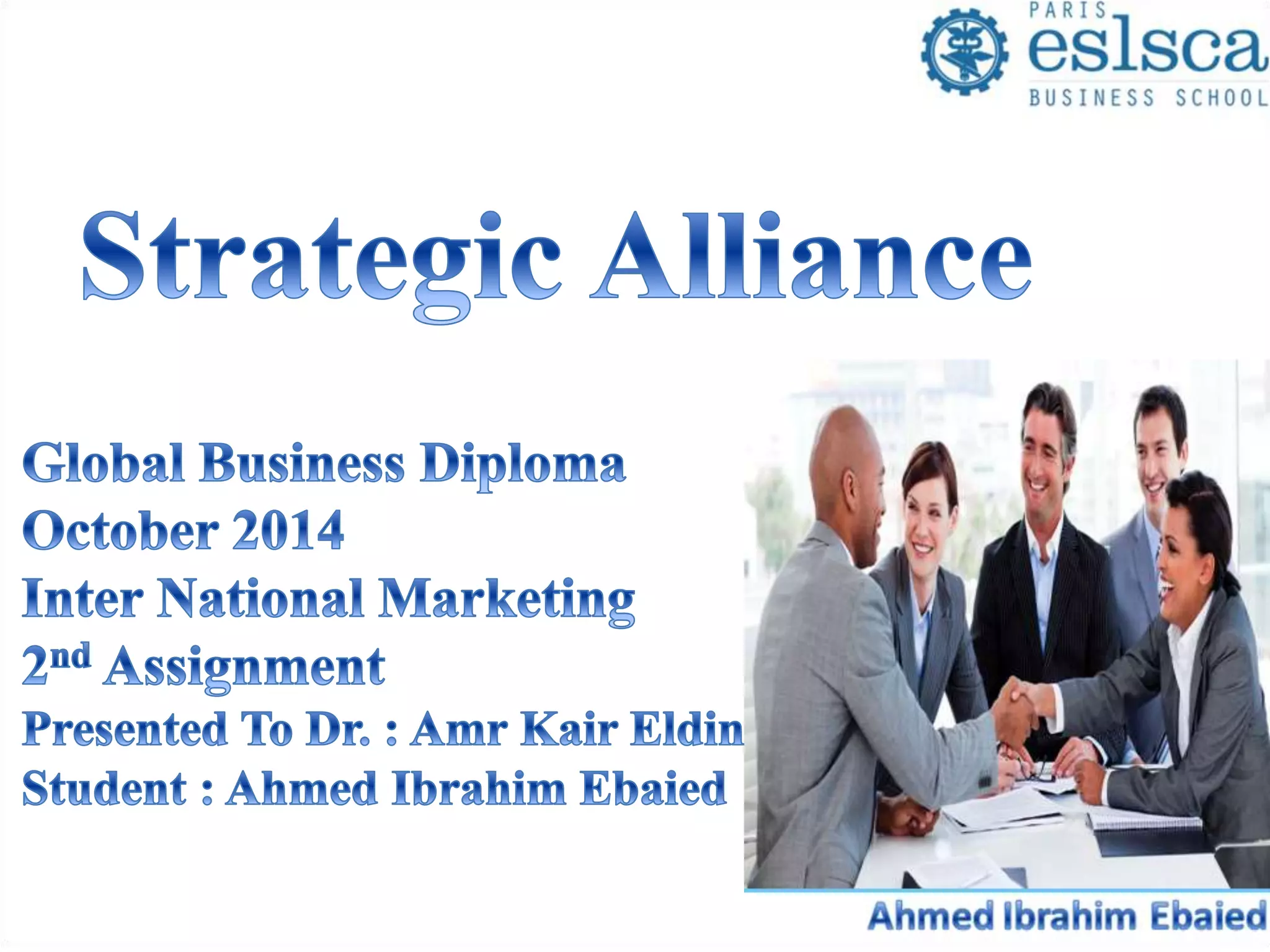 strategic alliances | PPT