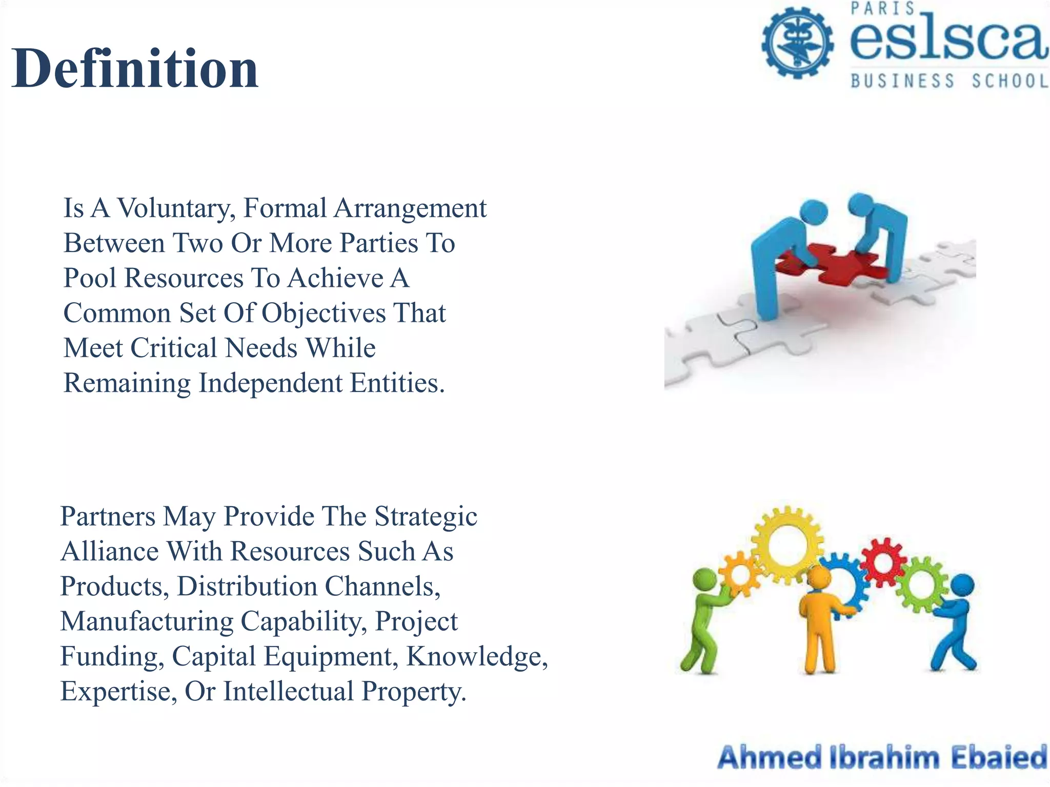 strategic alliances | PPTX