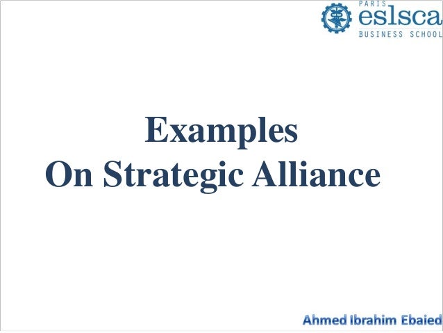 strategic alliances