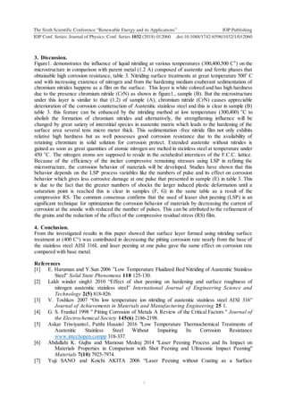 Ahmed ibrahim razooqi...corrosion conduct of austenitic stainless steel 316 l subjected | PDF